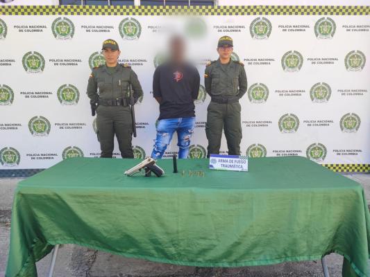 Capturado por amenazar a su ex pareja sentimental | Policía Nacional de Colombia